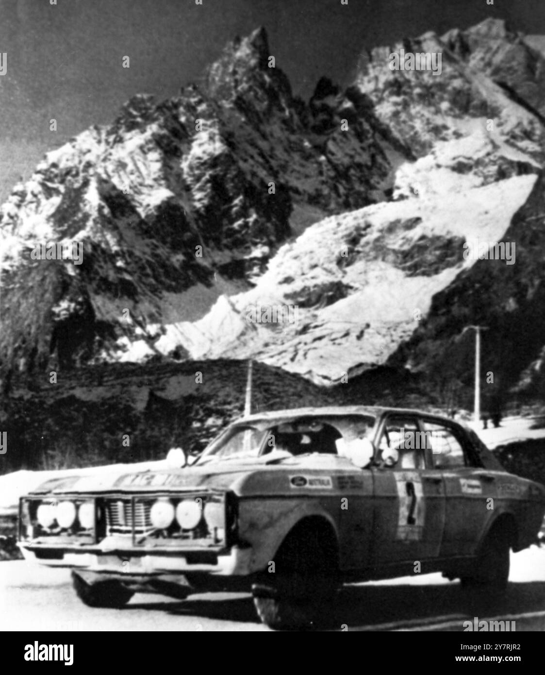 LONDON - SYDNEY MARATHON CAR RALLY Valle Aosta, Italy : Briton Harry ...