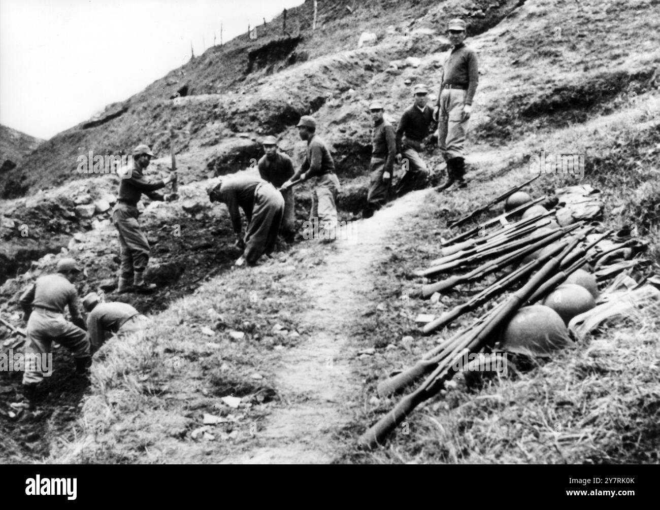 NATIONALISTS DIG IN ON MATSUMatsu : Nationalist Chinese troops dig in ...