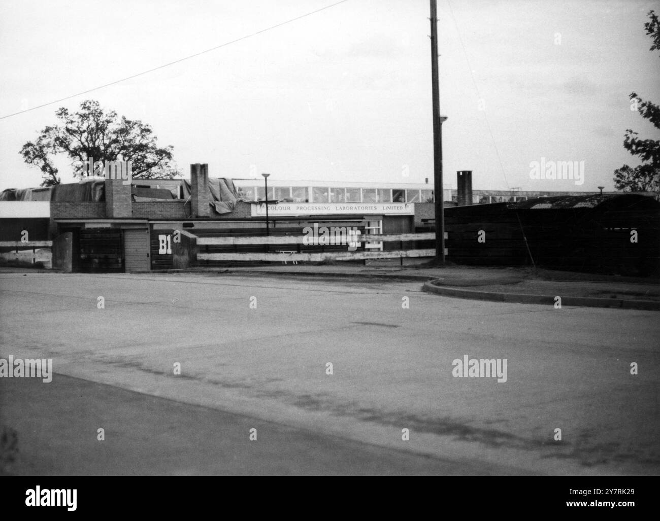 Trading Estate, Edenbridge, Kent, England, UK. 10 September 1974 Stock ...
