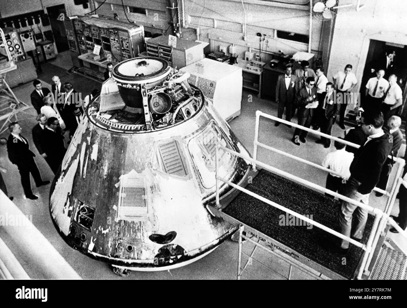 APOLLO 7 HOMEDowney, California, USA : Back home again is the Apollo 7 ...