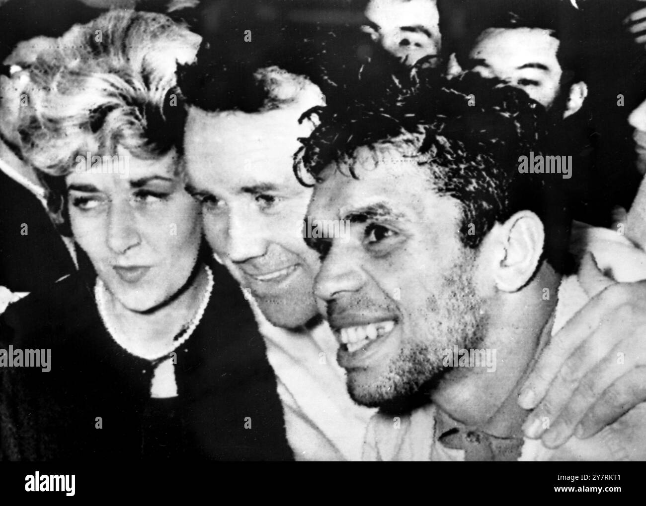 NEW WORLD BANTAMWEIGHT CHAMPION LIONEL ROSE, AN AUSTRALIAN ABORIGINAL ...