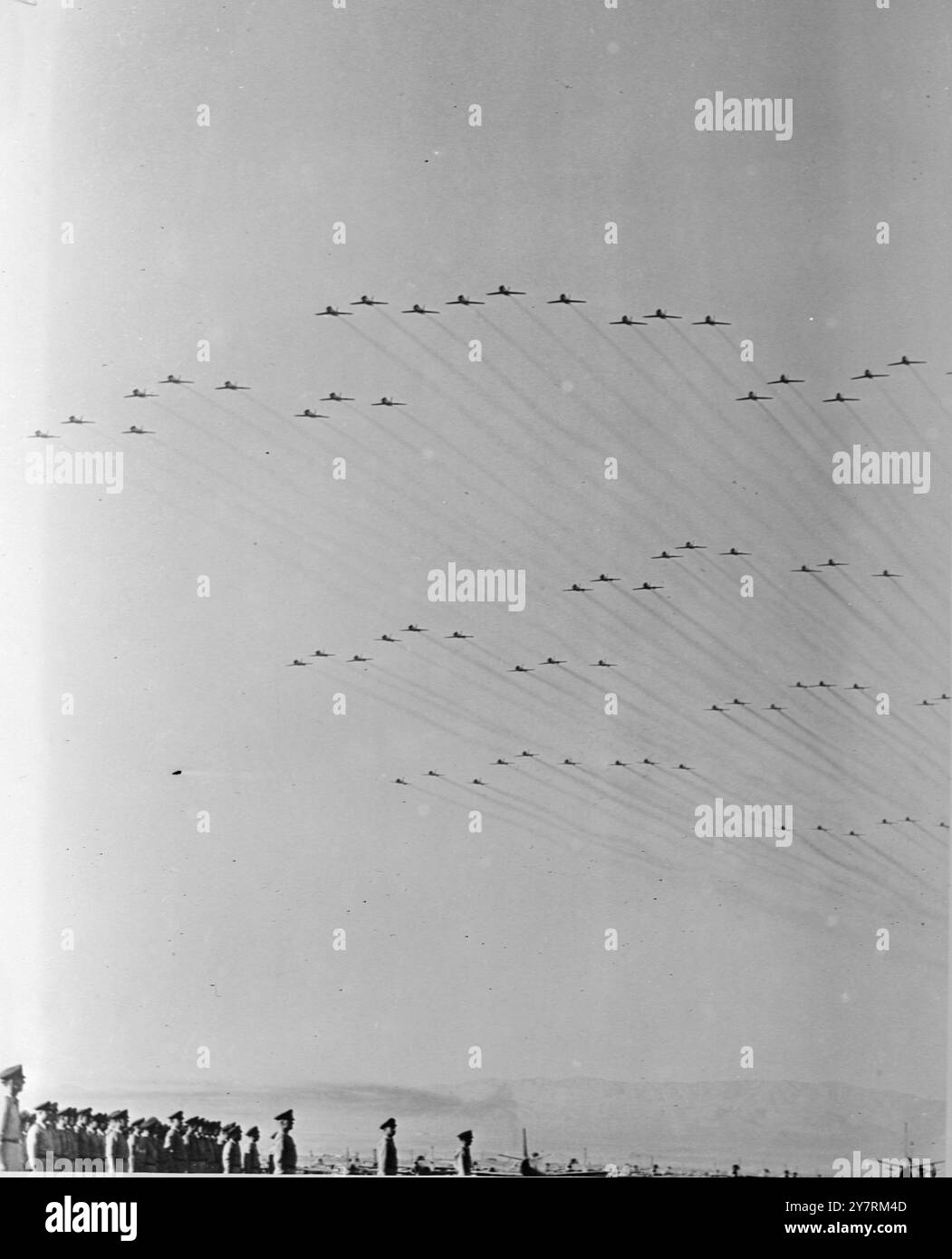 Formation of jet fighters Black and White Stock Photos & Images - Alamy