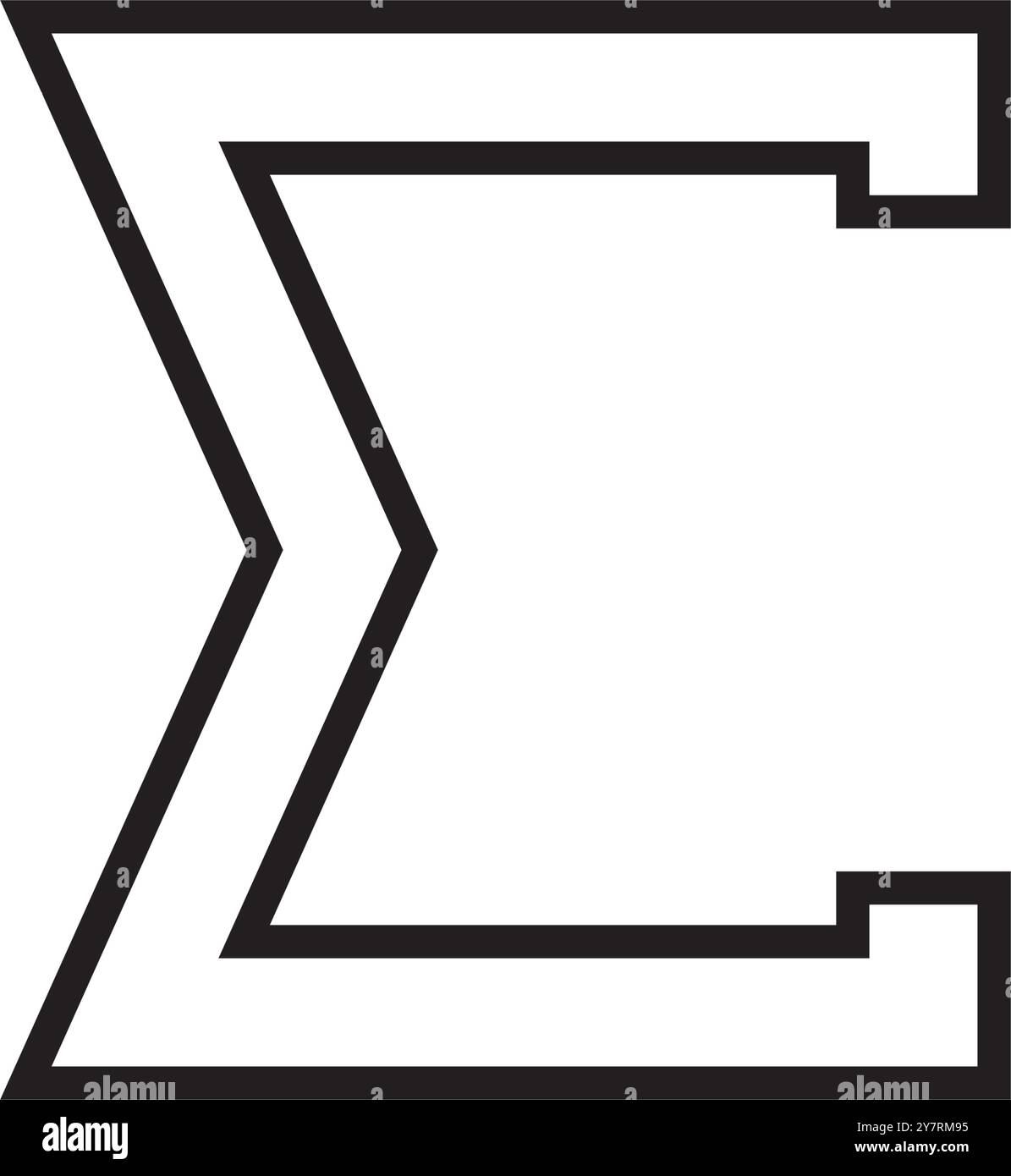 Mathematics symbols vector vectors Black and White Stock Photos ...