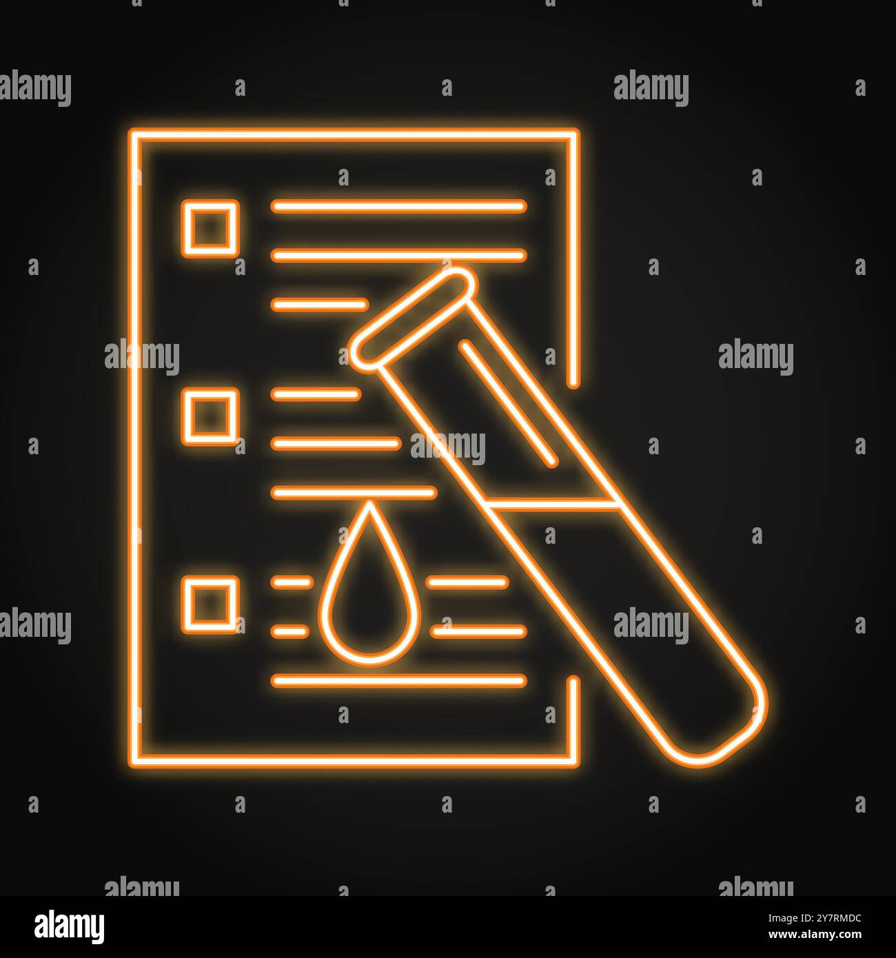 Blood screening equipment Stock Vector Images - Alamy