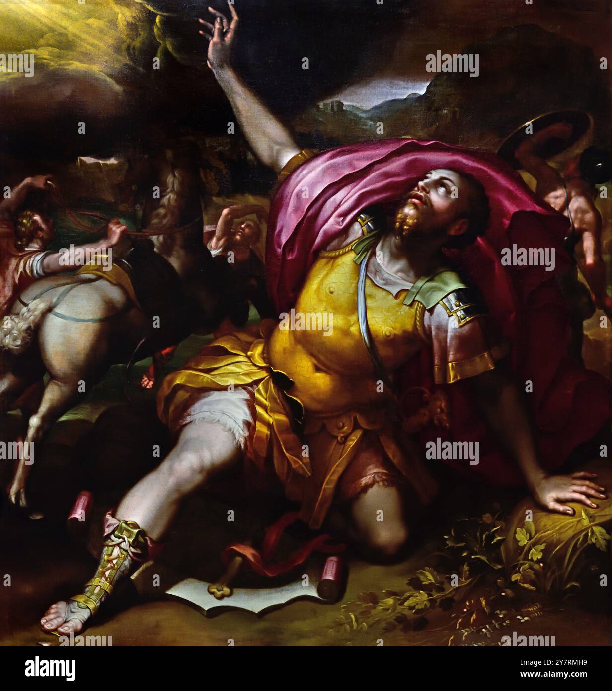 The Conversion of Saul ( the first king of Israel,) 1570 by Denys ...