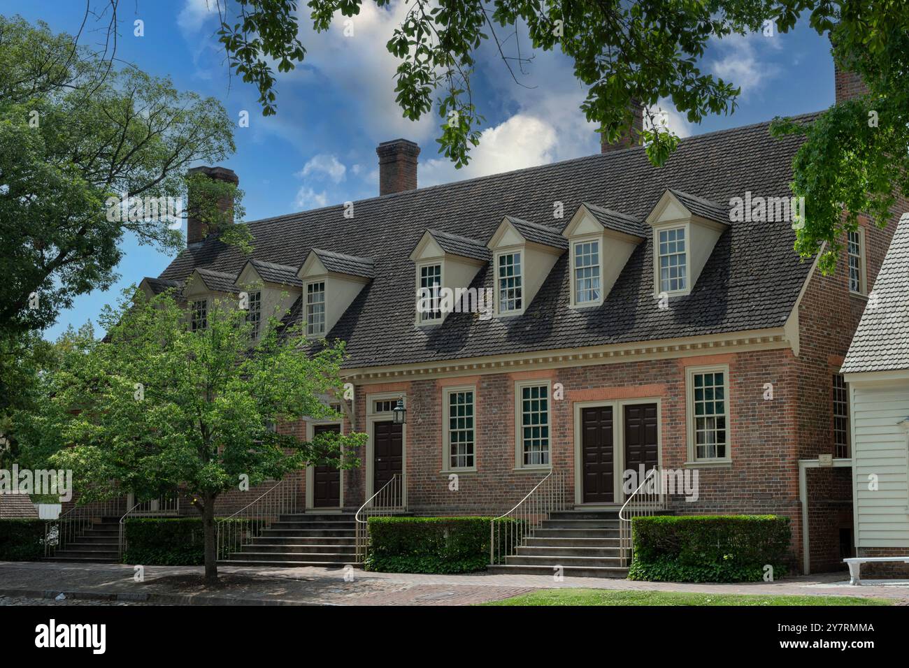 Brick House Tavern in Colonial Williamsburg Stock Photo - Alamy