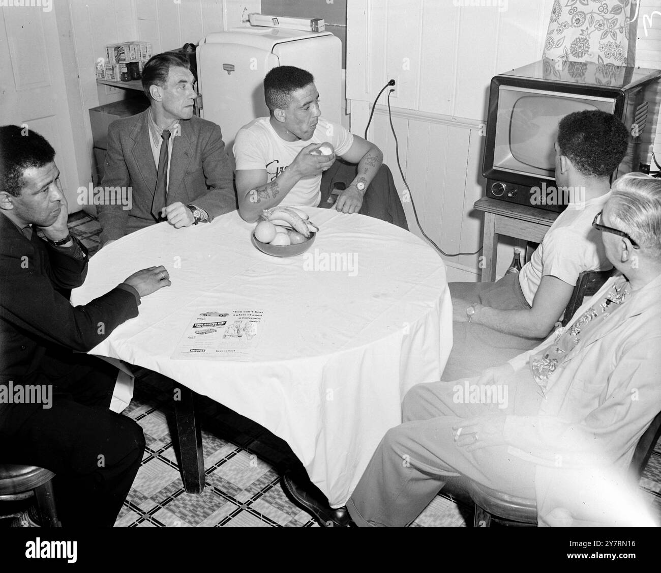 Randolph turpin boxer Black and White Stock Photos & Images - Alamy