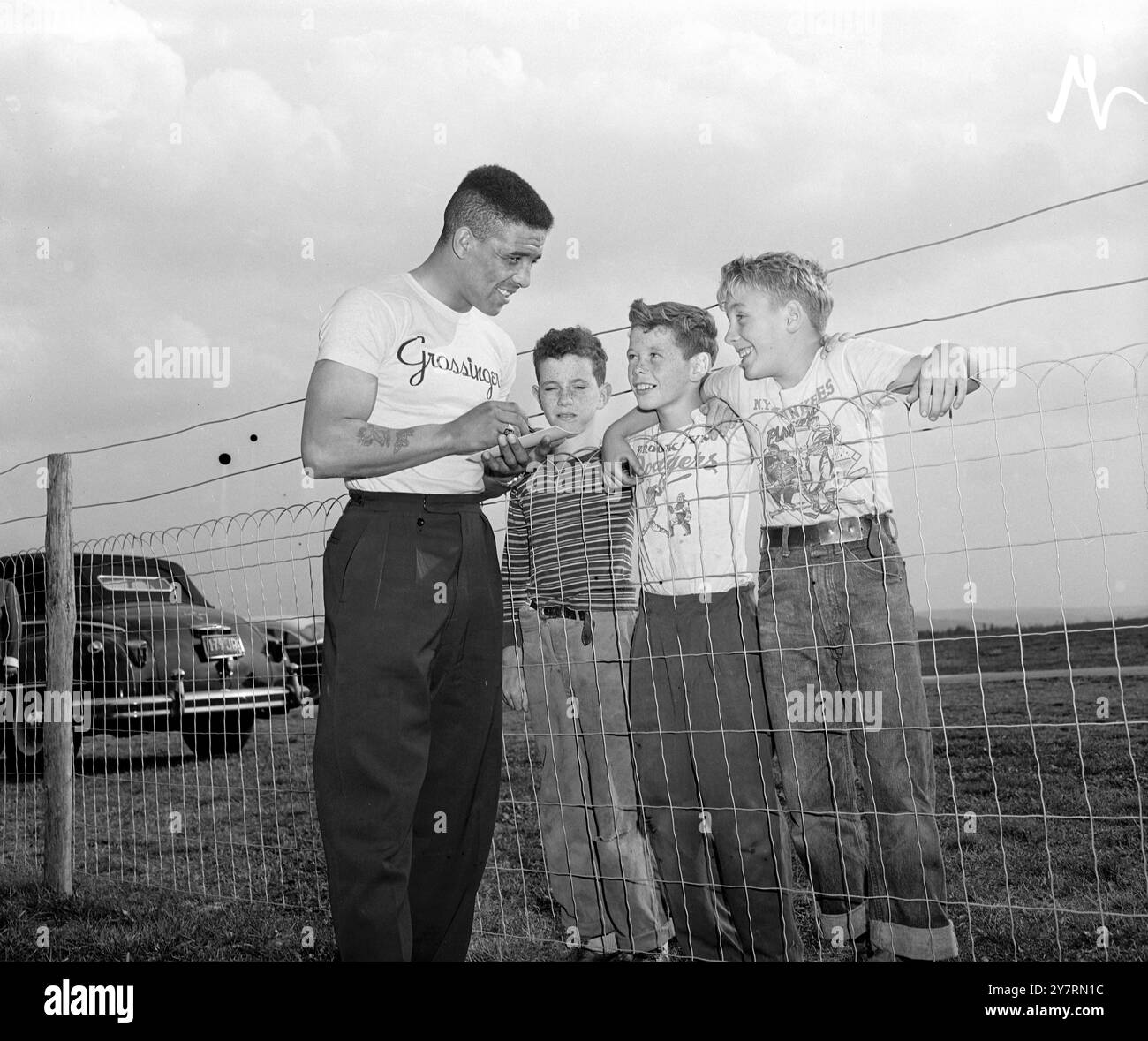 Randolph turpin boxer hi-res stock photography and images - Alamy