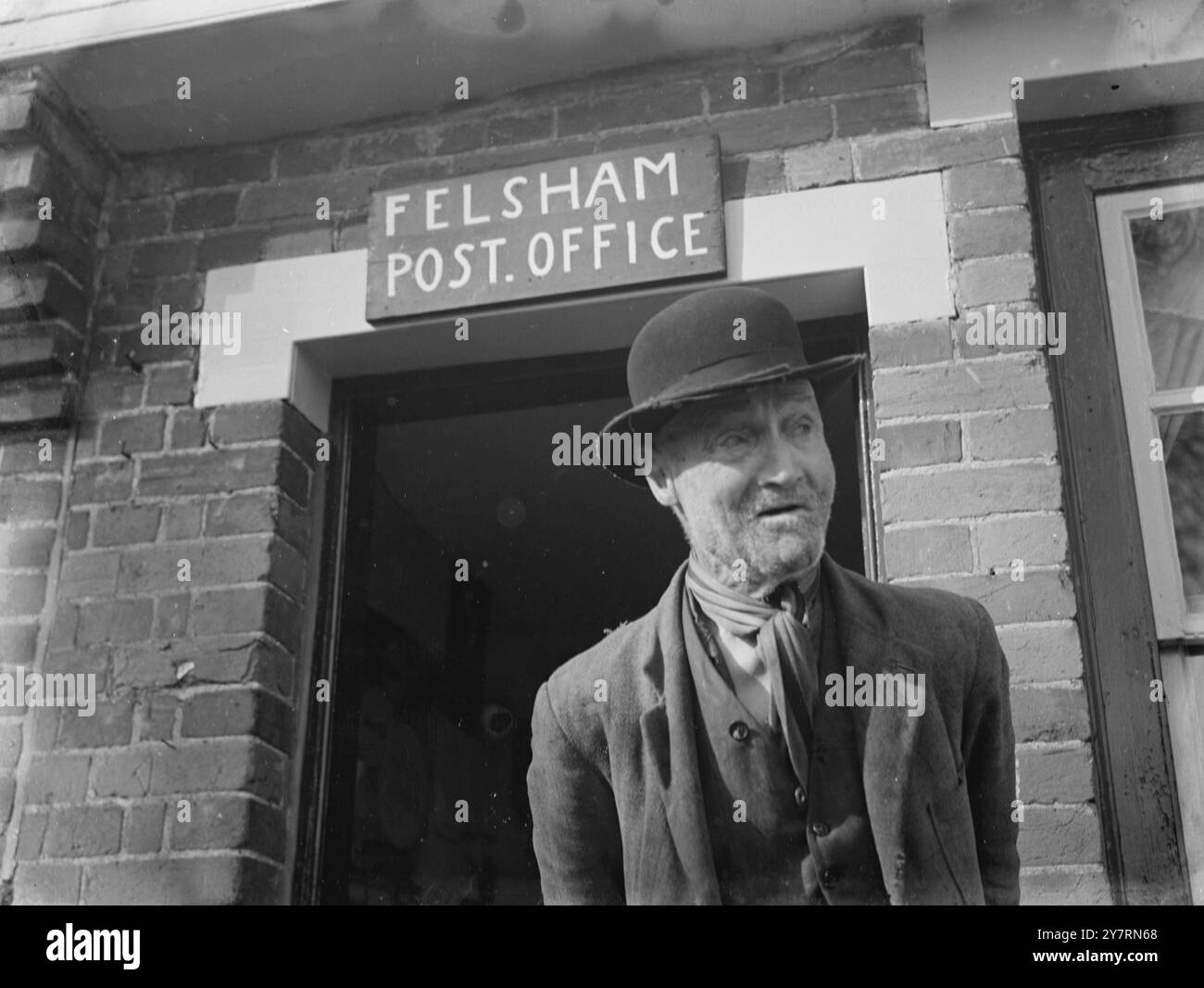 Bill Rose of Felsham 1 March 1948 Stock Photo - Alamy