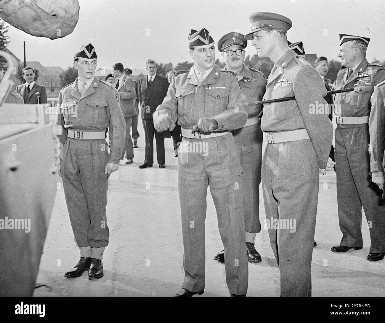 The Duke of Edinburgh flew to Germany today to visit the 8th King's ...