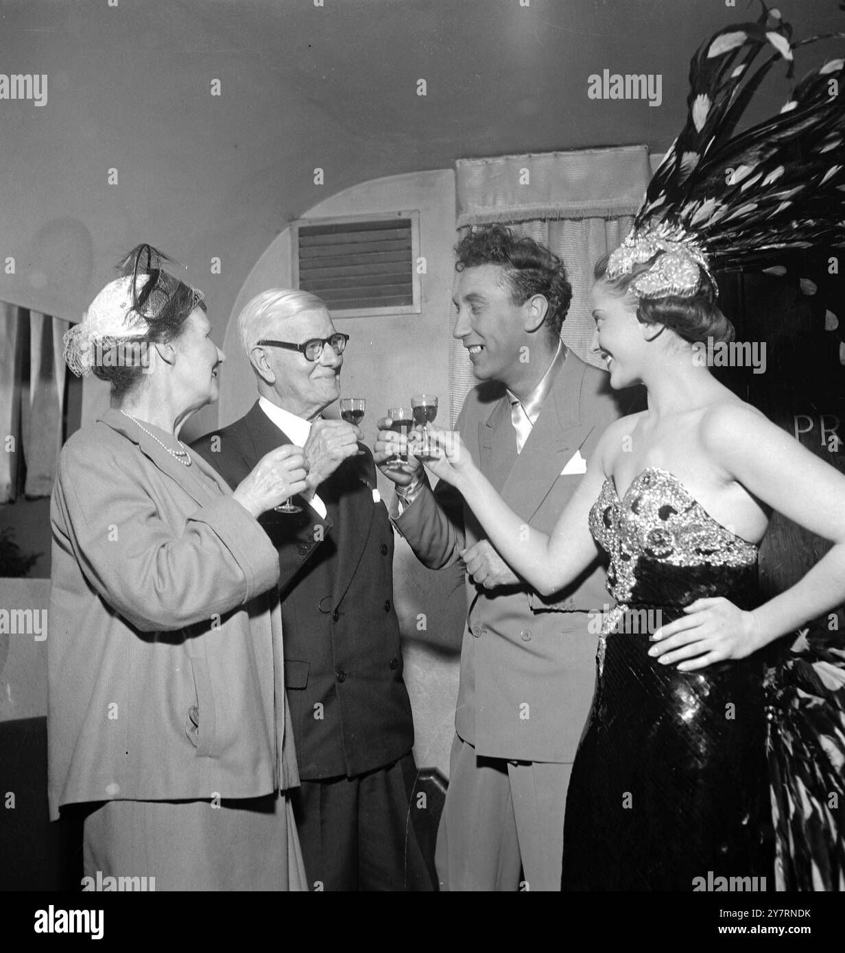 FRED RUSSEL VISITS THE FOLIES Fred Russell, known as the 'Father of ...