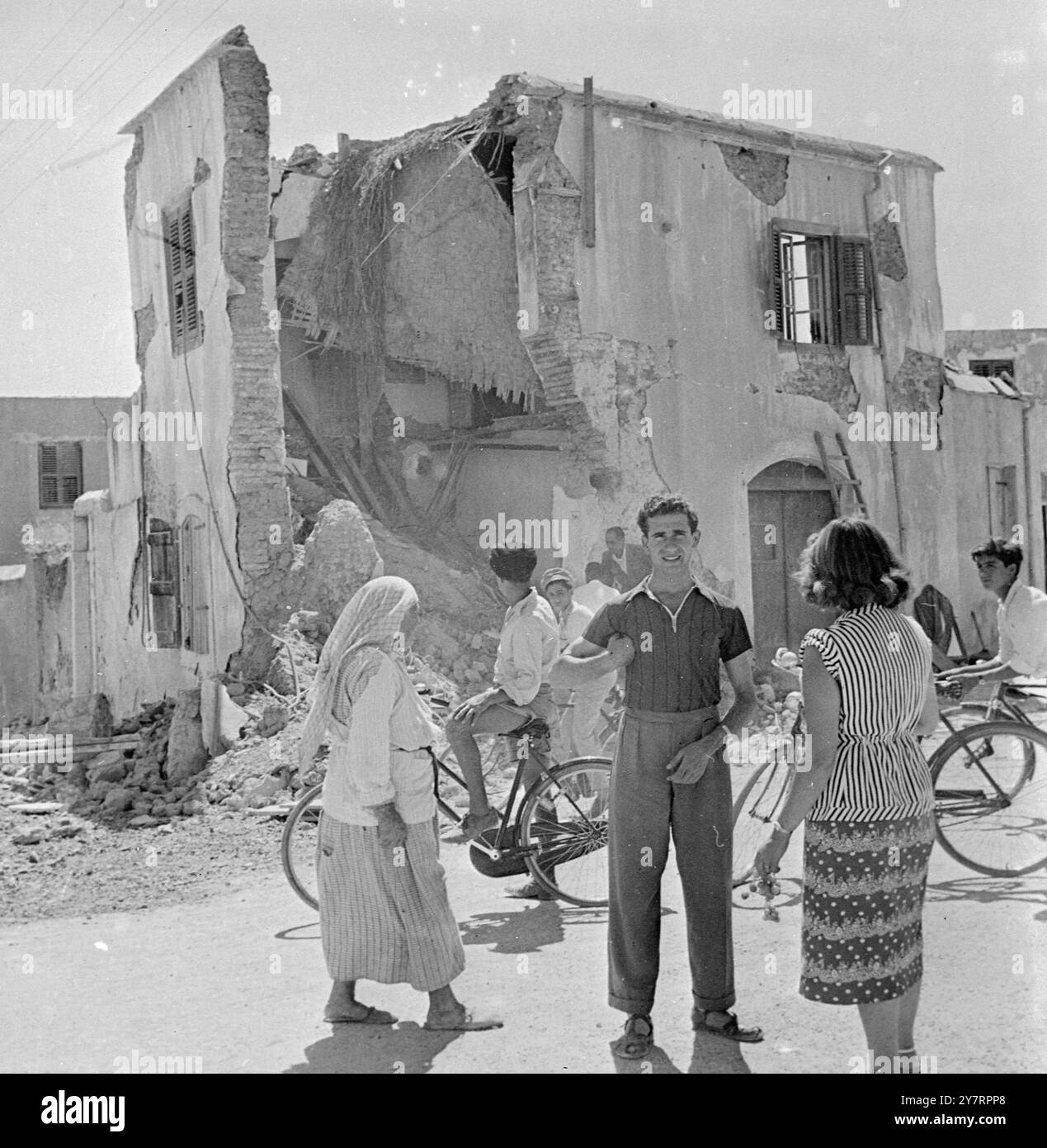 EARTHQUAKES IN CYPRUS. - BRITOSH GIVE AID. - I4.9.53. - The number ...