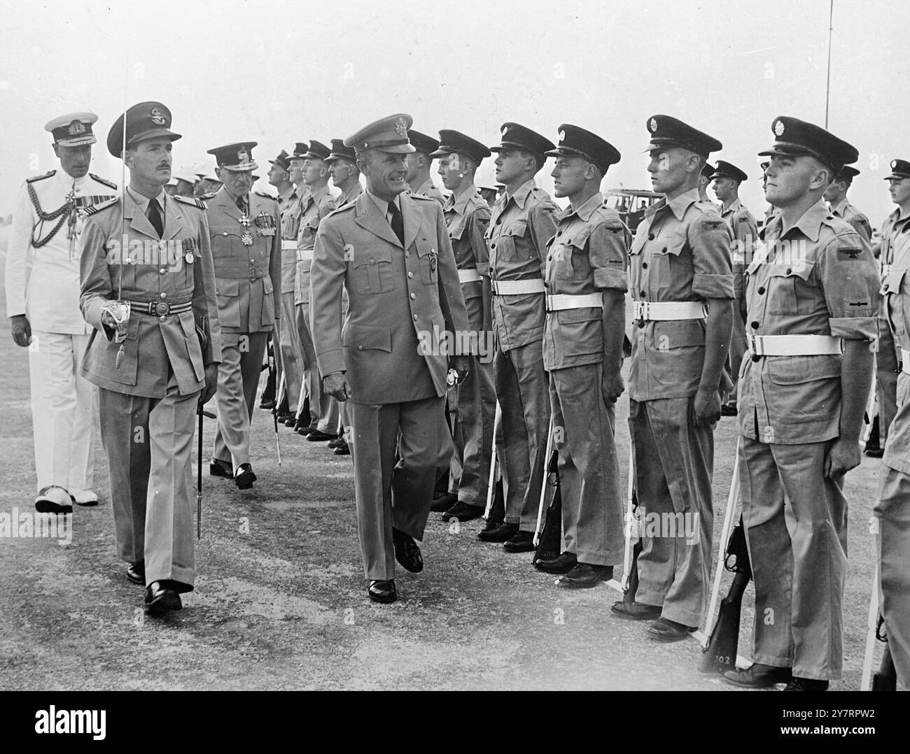 GENERAL M GRUENTHER VISITS MALTA. - 7.9.53. - The Supreme Allied ...