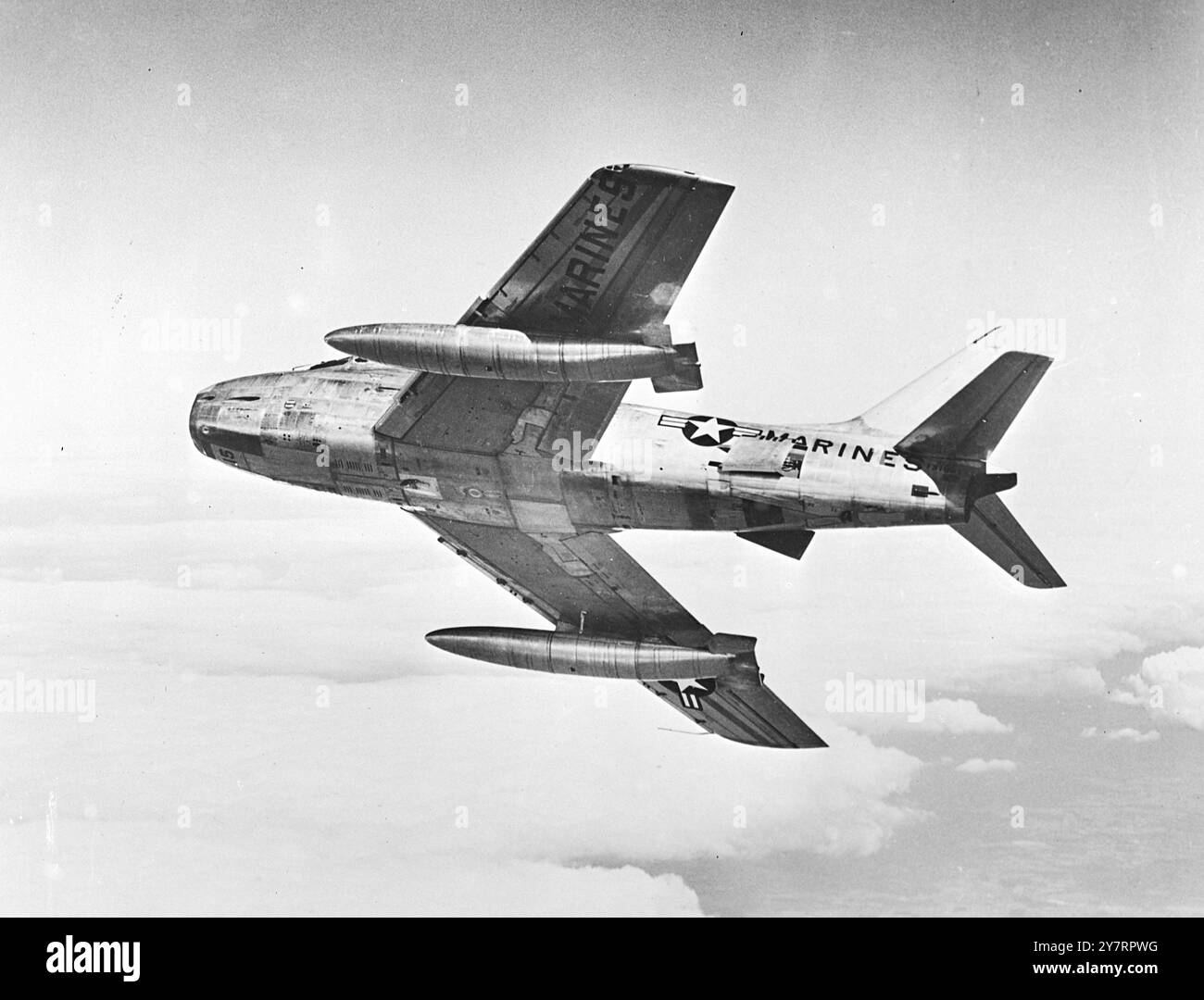 FURY FOR THE MARINES. 10.9.53. I.N.P. PHOTO SHOWS: U.S. Marine pilots ...