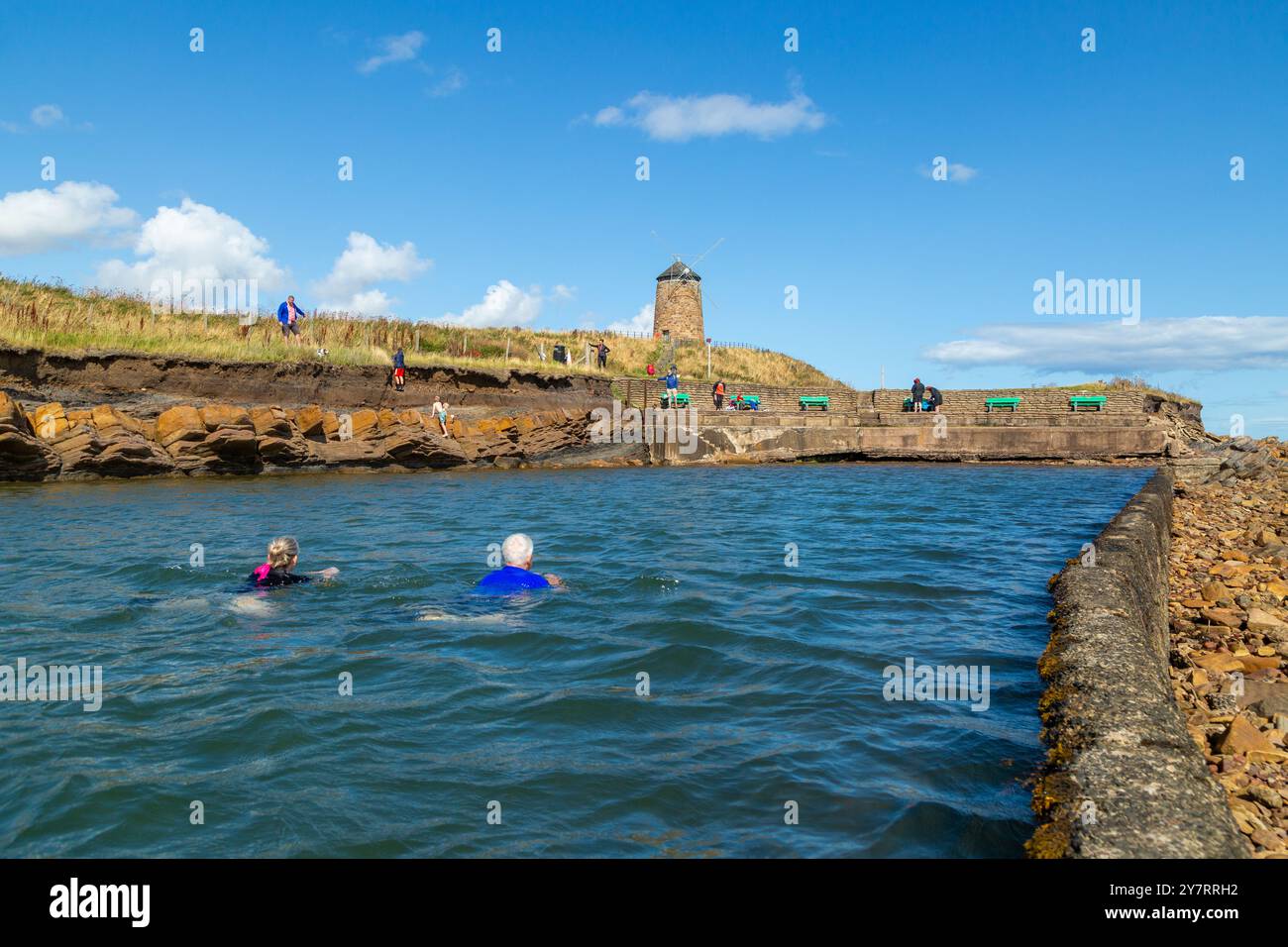 St monans swimming hi-res stock photography and images - Alamy