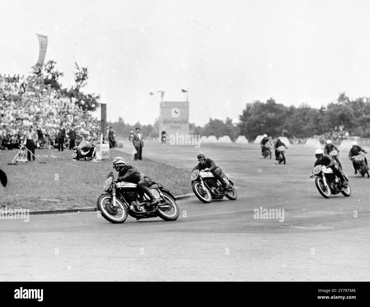 MOTOR CYCLE RACES IN GERMANY 15.7.1953An international field competed ...