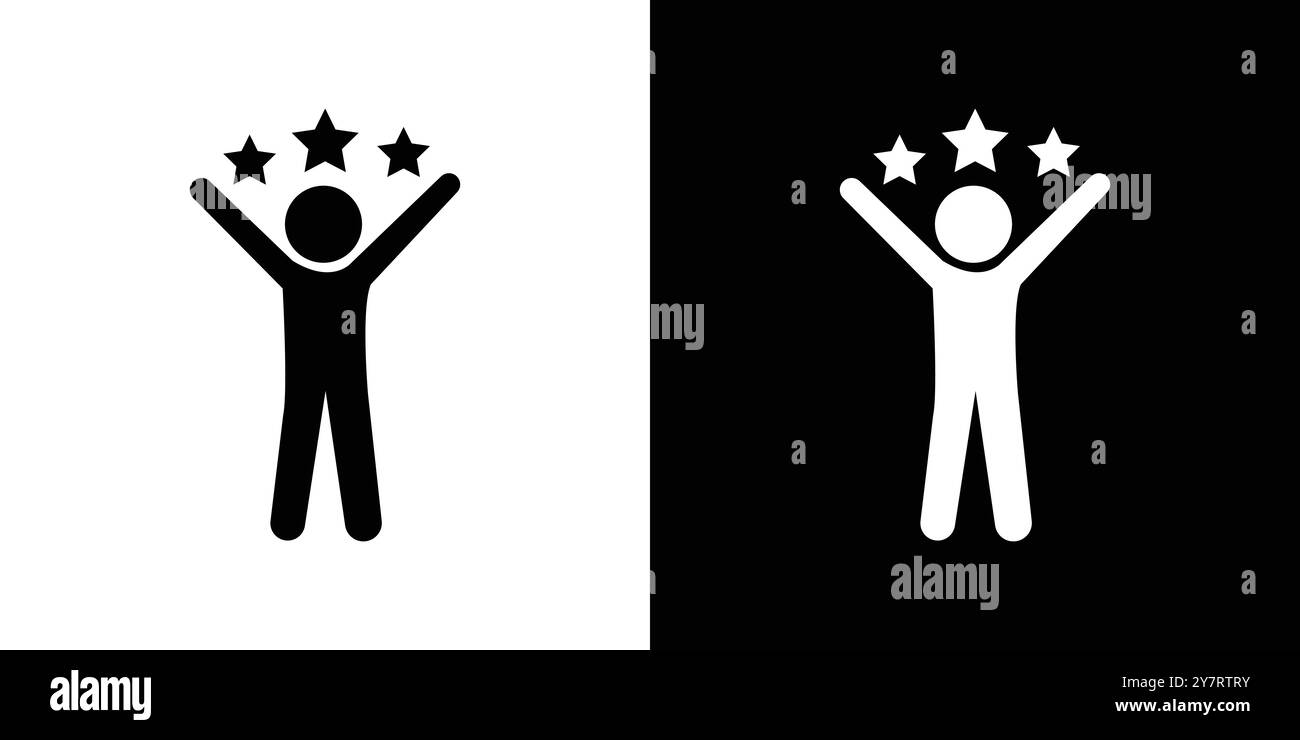 Champion icon vector line logo mark or symbol set collection outline ...