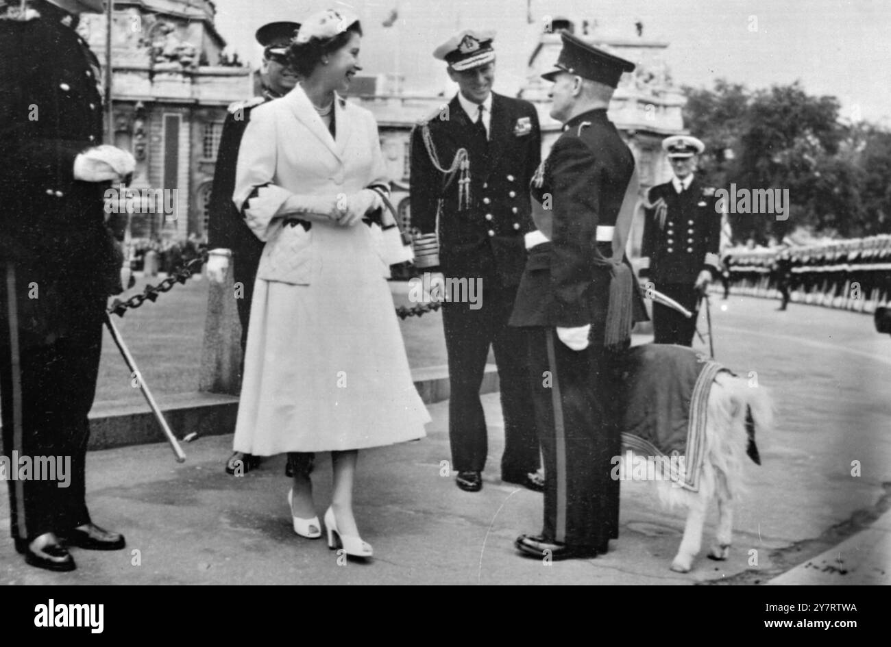 Edinburgh july prince philip duke Black and White Stock Photos & Images ...