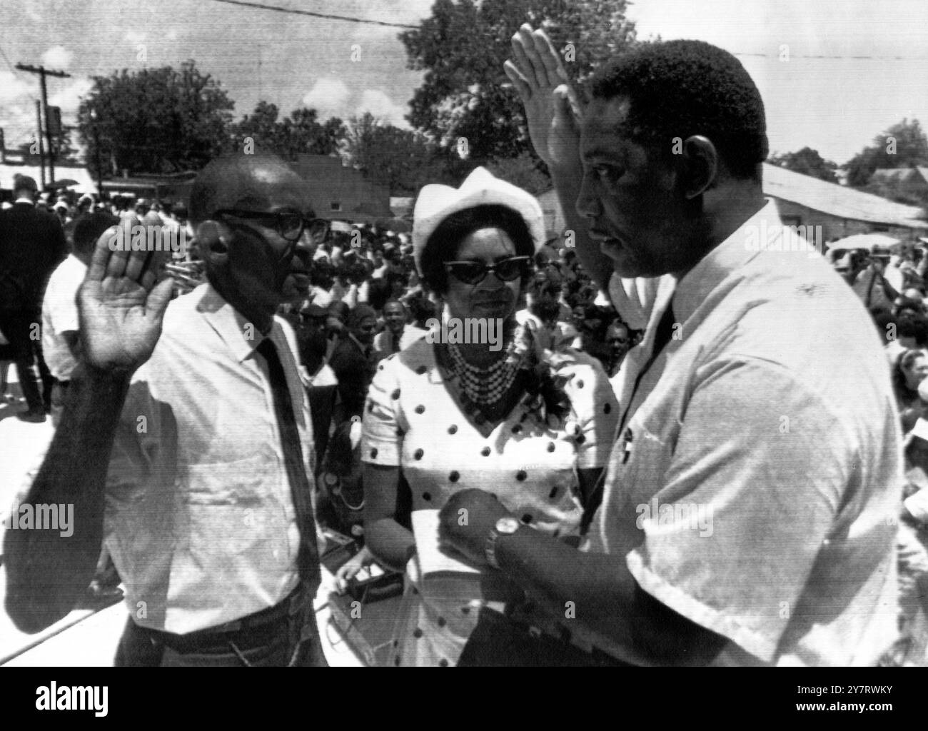 Original caption follows - MISSISSIPPI'S FIRST BLACK MAYOR - FAYETTE ...