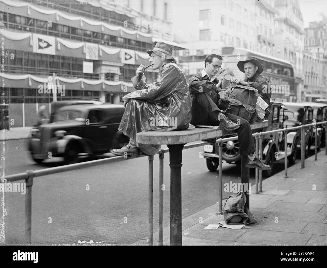 Ready for all weathers....People from all over the country and world ...