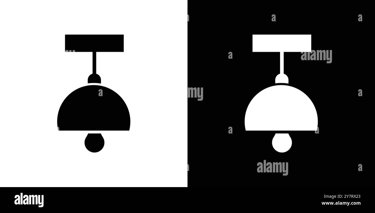 ceiling spotlight icon vector line logo mark or symbol set collection ...