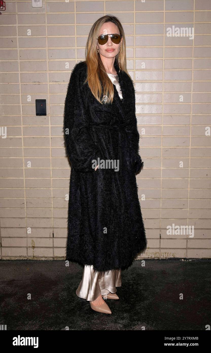Photo by: zz/XNY/STAR MAX/IPx 2024 9/30/24 Angelina Jolie is seen on September 30, 2024 in New ...