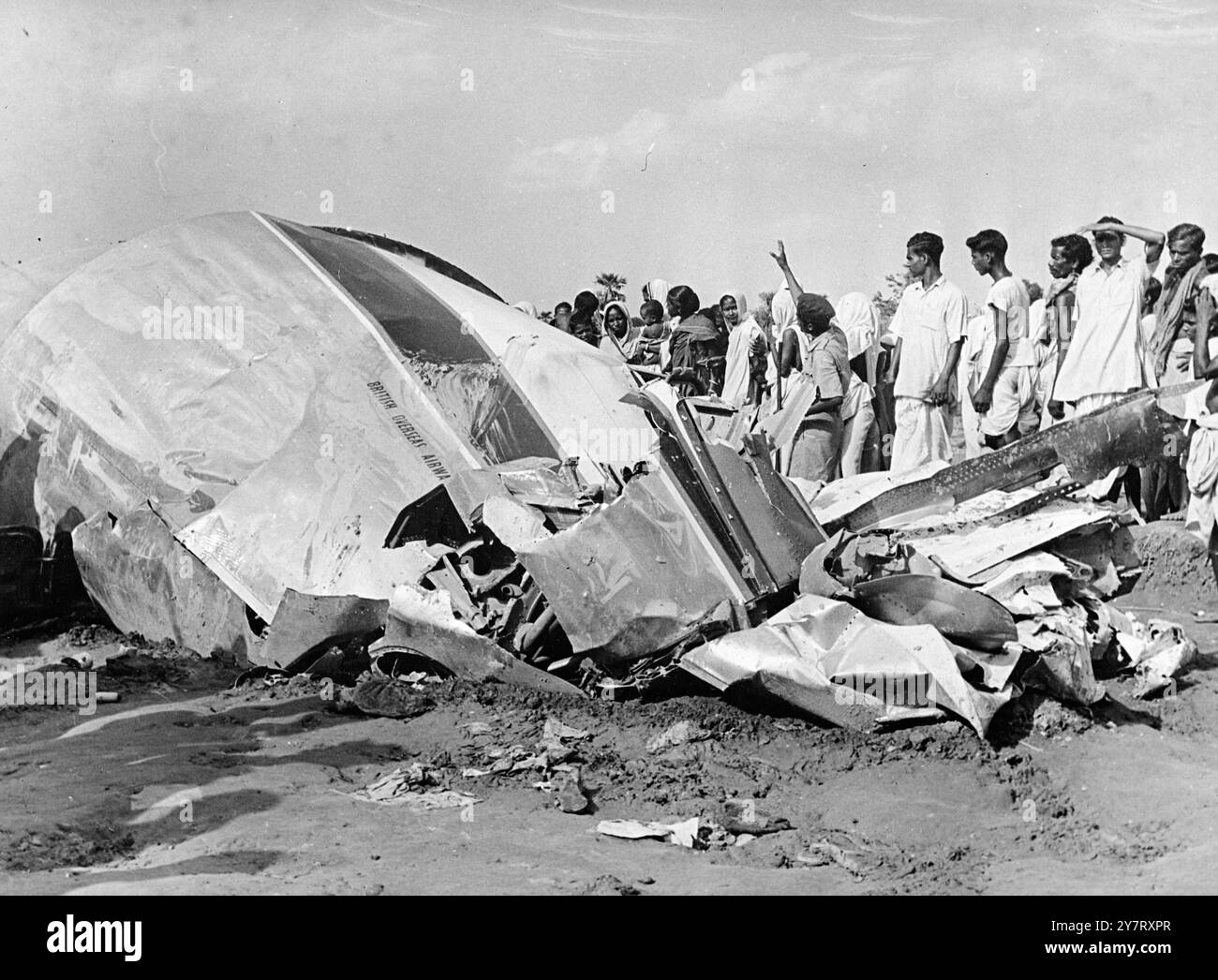 AIR CRASHES - BOAC COMET CRASH KILLING 43 - 53/05/05 Stock Photo - Alamy