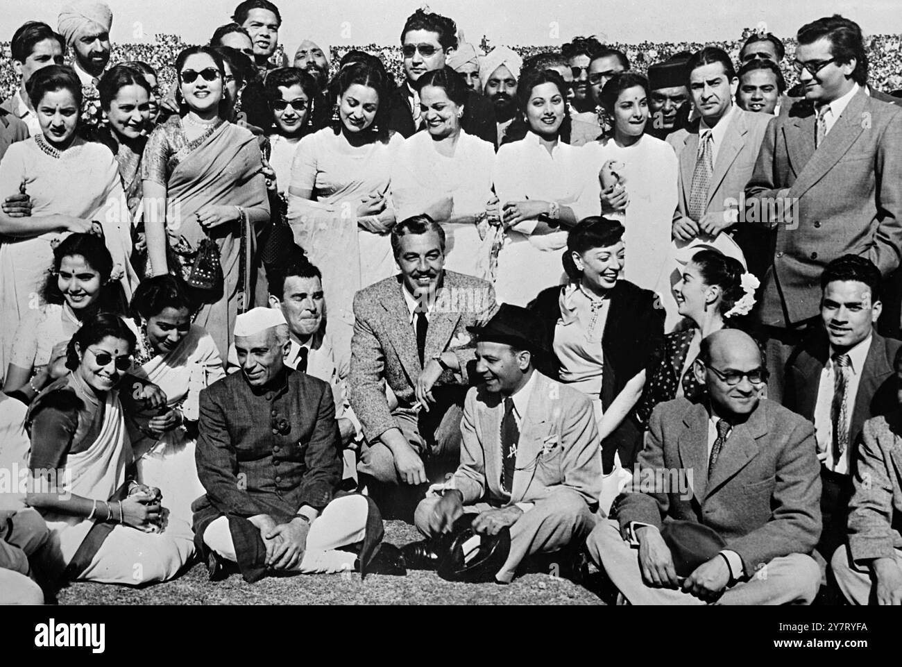 NEHRU - FILM STARS DEHLI Stock Photo - Alamy