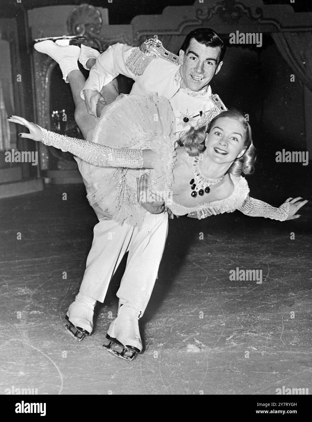 KIRBY M - SCOTT BA CANADIAN ICE SKATER Stock Photo - Alamy