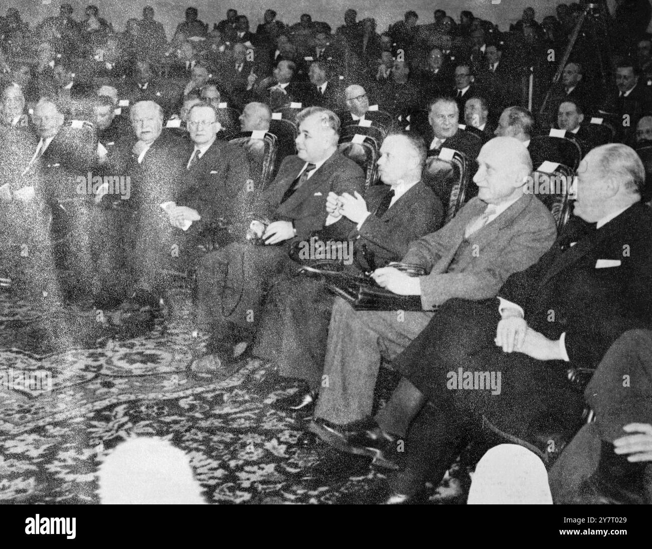 NATO - CONFERENCE OPENS IN LISBON - Portugal - 1952 Stock Photo - Alamy
