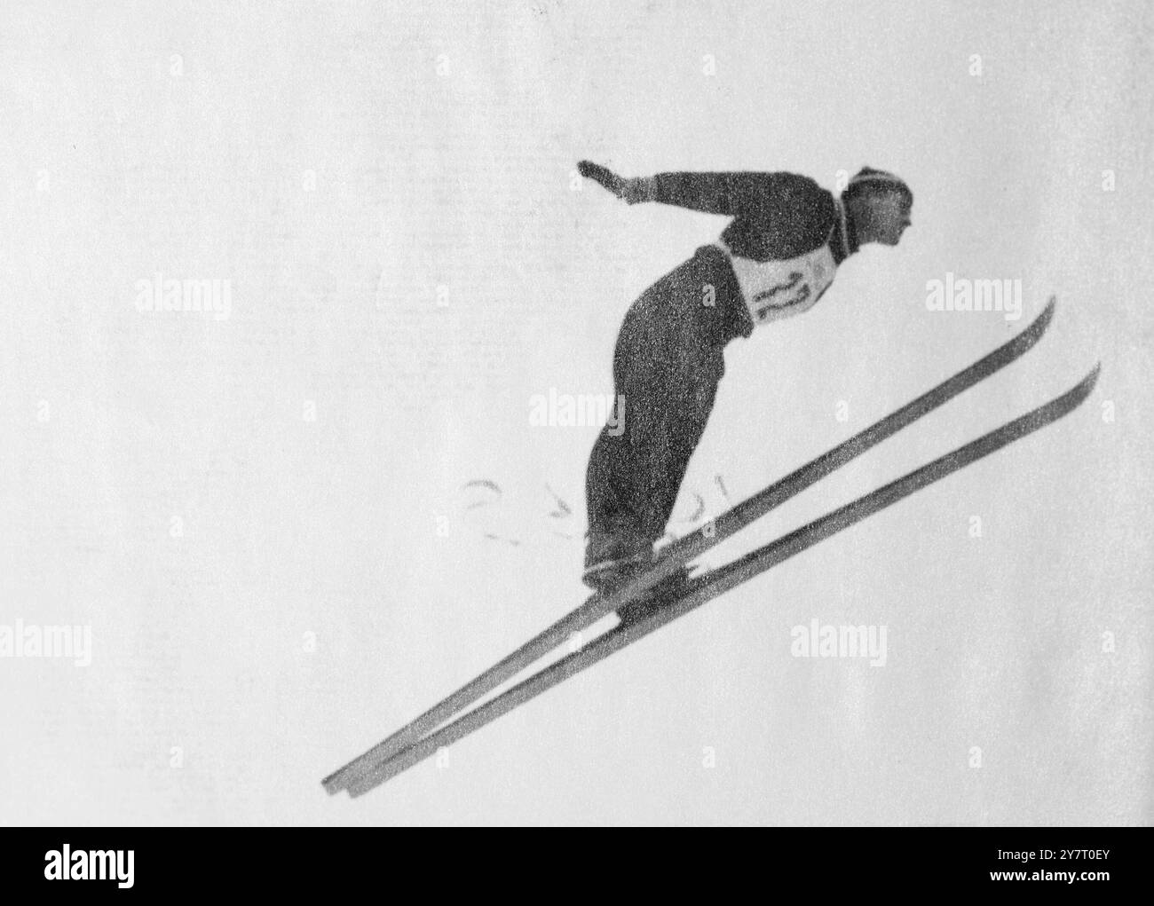 OLYMPICS - SKIING AND SKATING - Norway - 1952 Stock Photo - Alamy