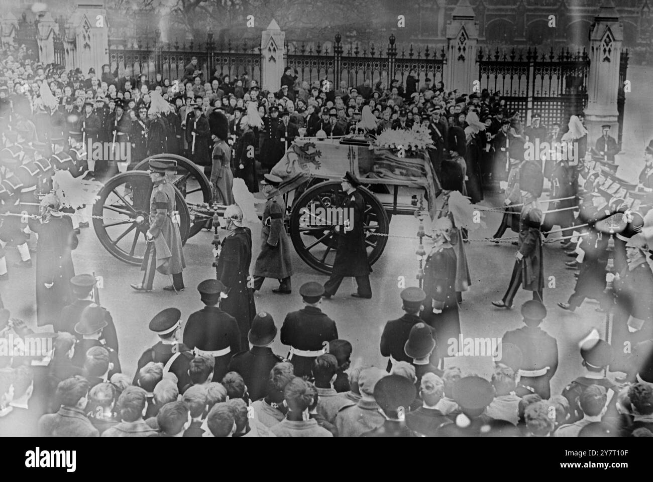 THE KING'S FUNERAL PROCESSION FROM WESTMINSTER HALL TO PADDINGTON ...