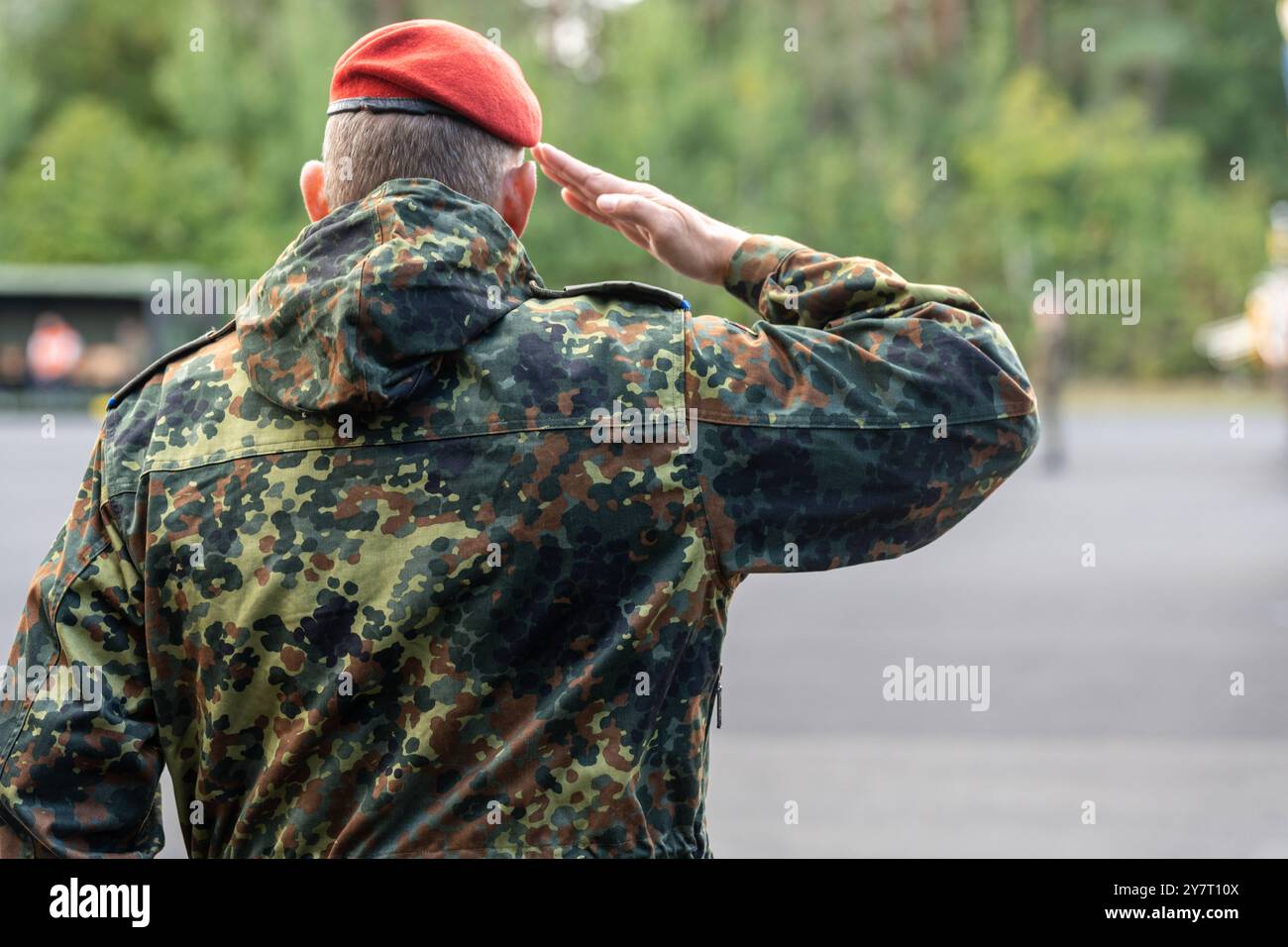 Volkach, Bavaria, Germany - October 1, 2024: Roll call of the German ...