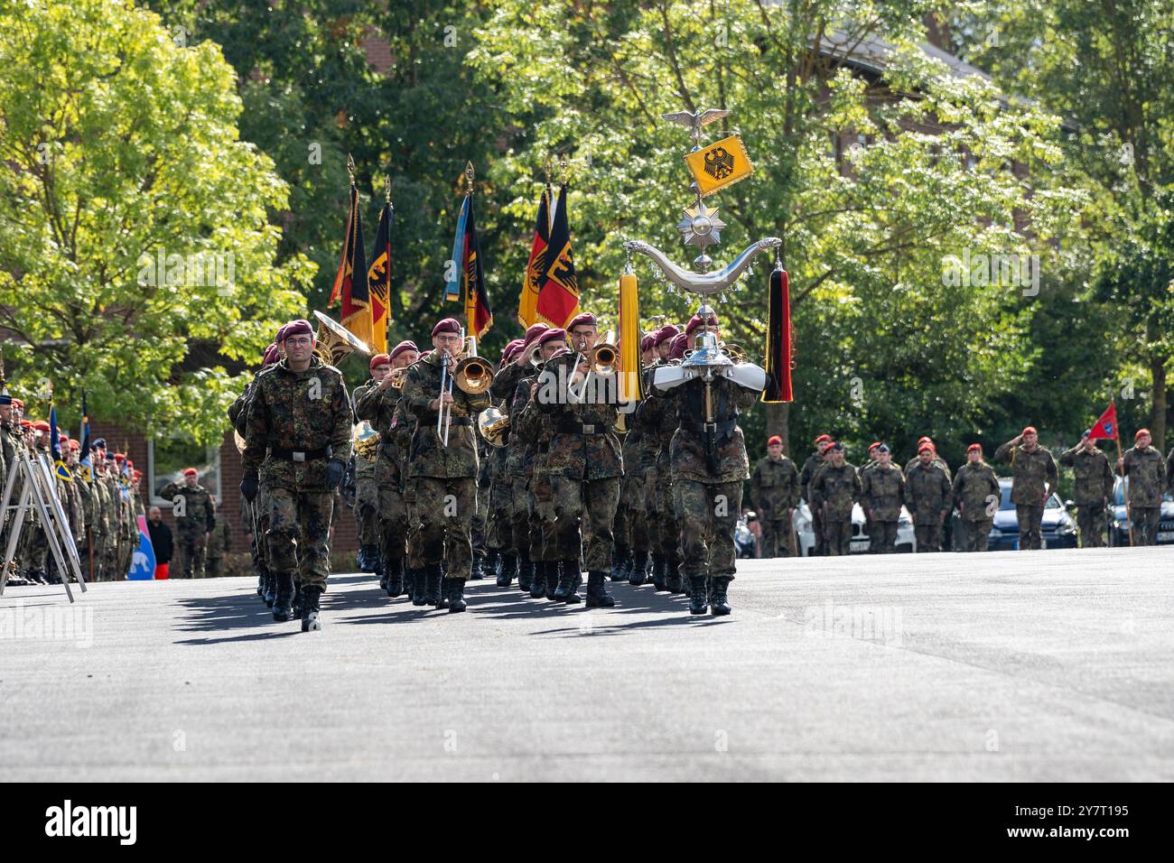 Volkach, Bavaria, Germany - October 1, 2024: Roll call of the German ...