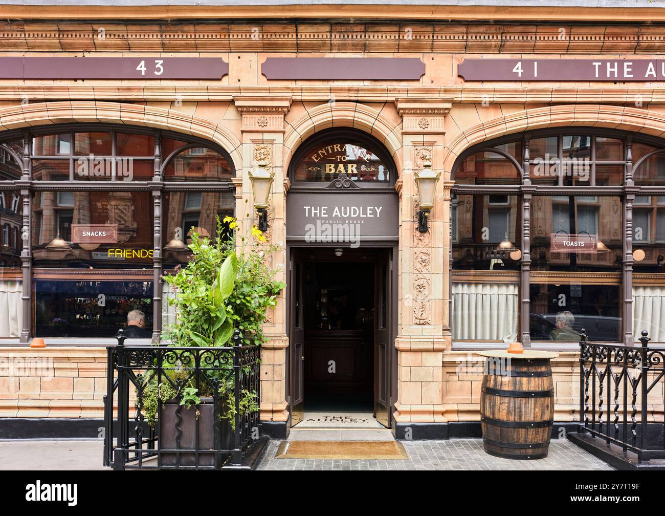 The Audley Public House, Mayfair, London, England Stock Photo - Alamy
