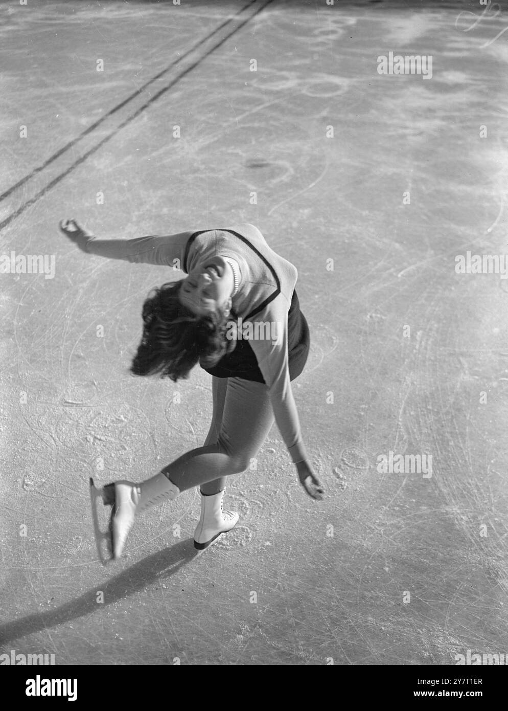 59627A PHOTO SHOWS :- Barbara Wyatt, of Bright on, Sussex, 21-year-old ...