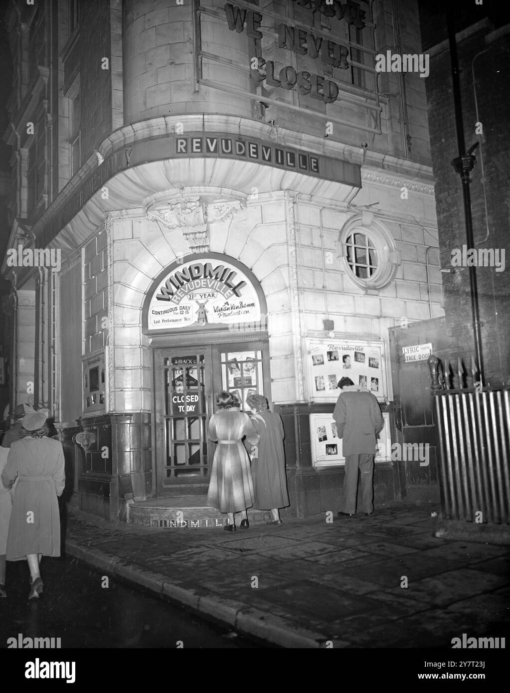 The windmill theatre hi-res stock photography and images - Alamy