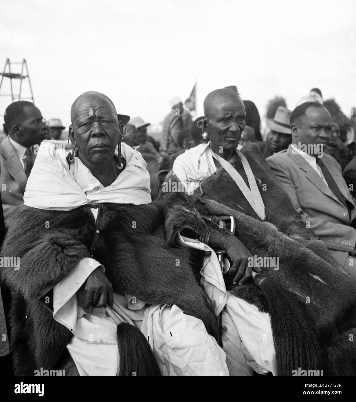 CHIEFS - WHO WILL MEET PRINCESS ELIZABETH AND DUKE OF EDINBURGH in ...