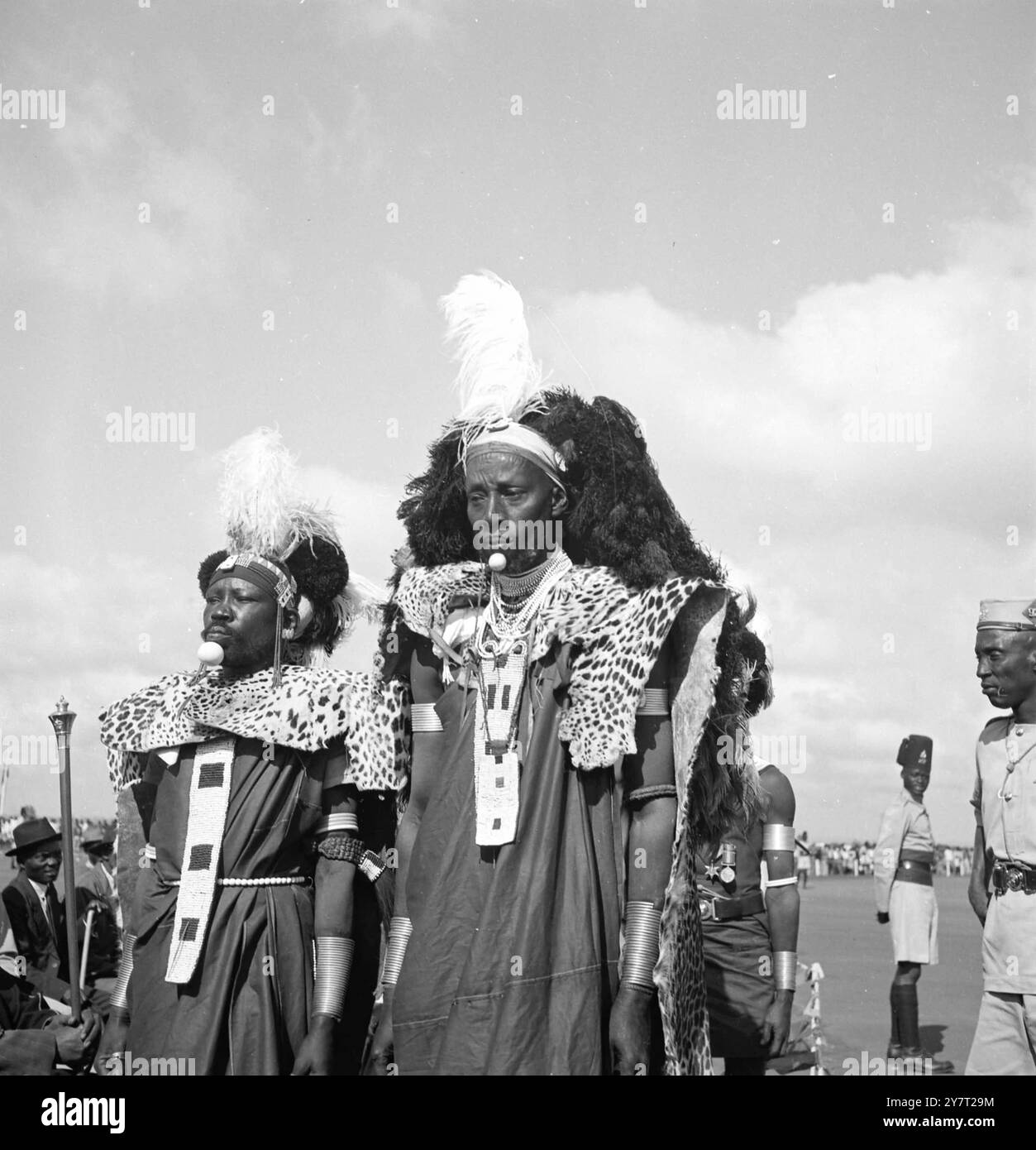 Princess elizabeth in kenya` Black and White Stock Photos & Images - Alamy
