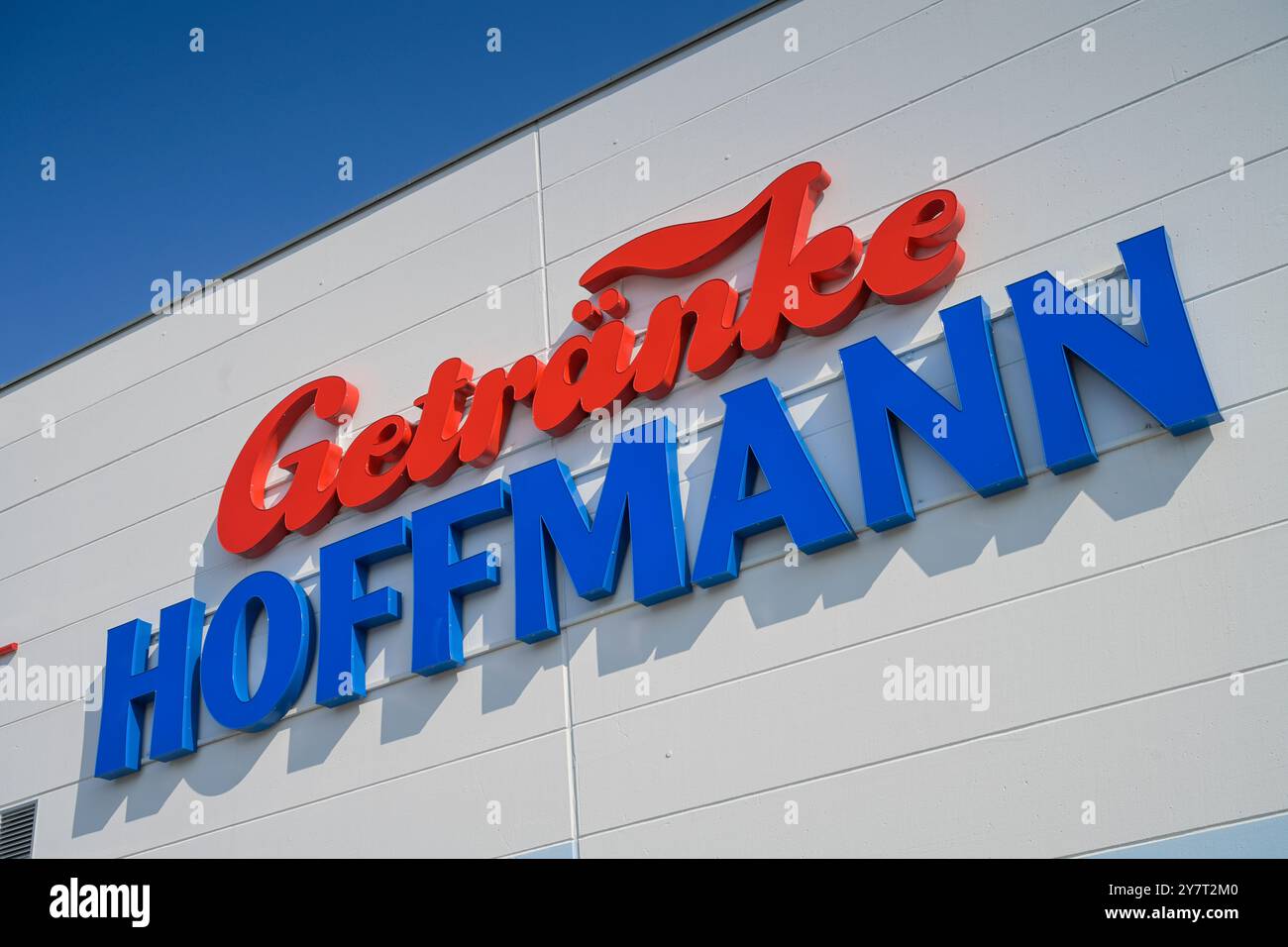 Logo Fa. Getränke Hoffmann, Berlin, Deutschland Stock Photo - Alamy