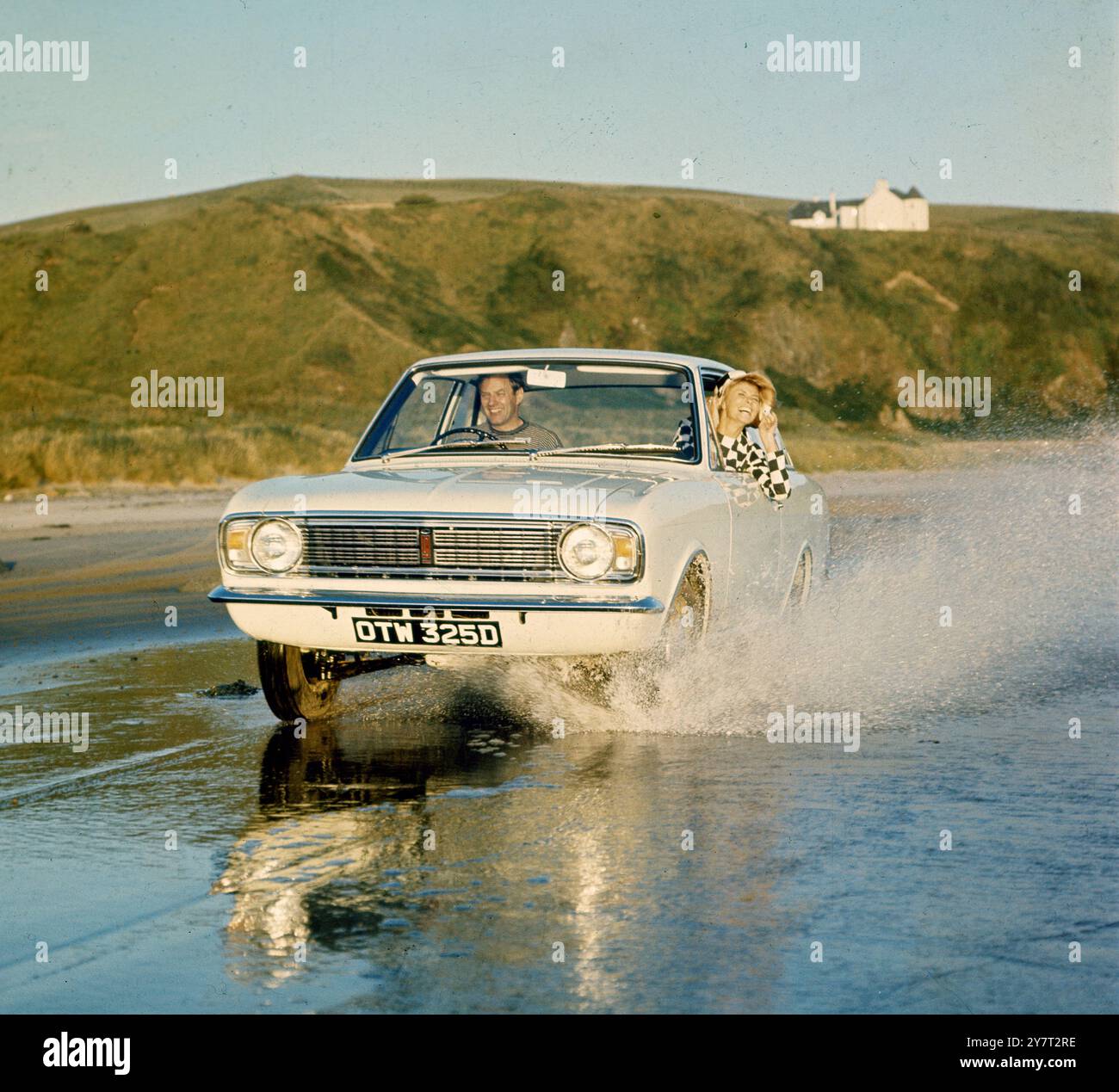 Ford Cortina, a popular compact British car 1967 Stock Photo - Alamy