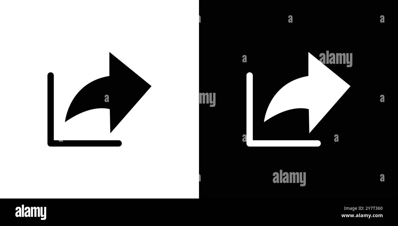 Share page icon vector line logo mark or symbol set collection outline ...