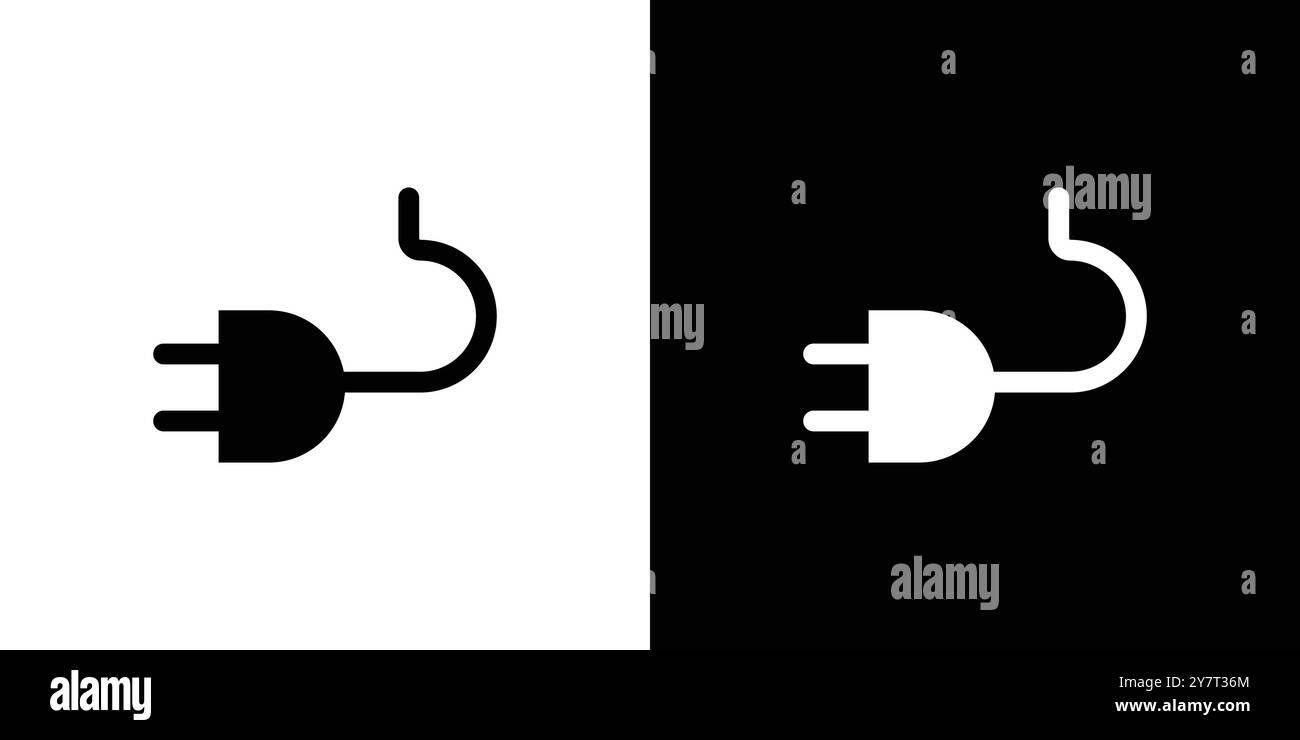 Plug Icon Vector Line Logo Mark Or Symbol Set Collection Outline Style Stock Vector Image And Art