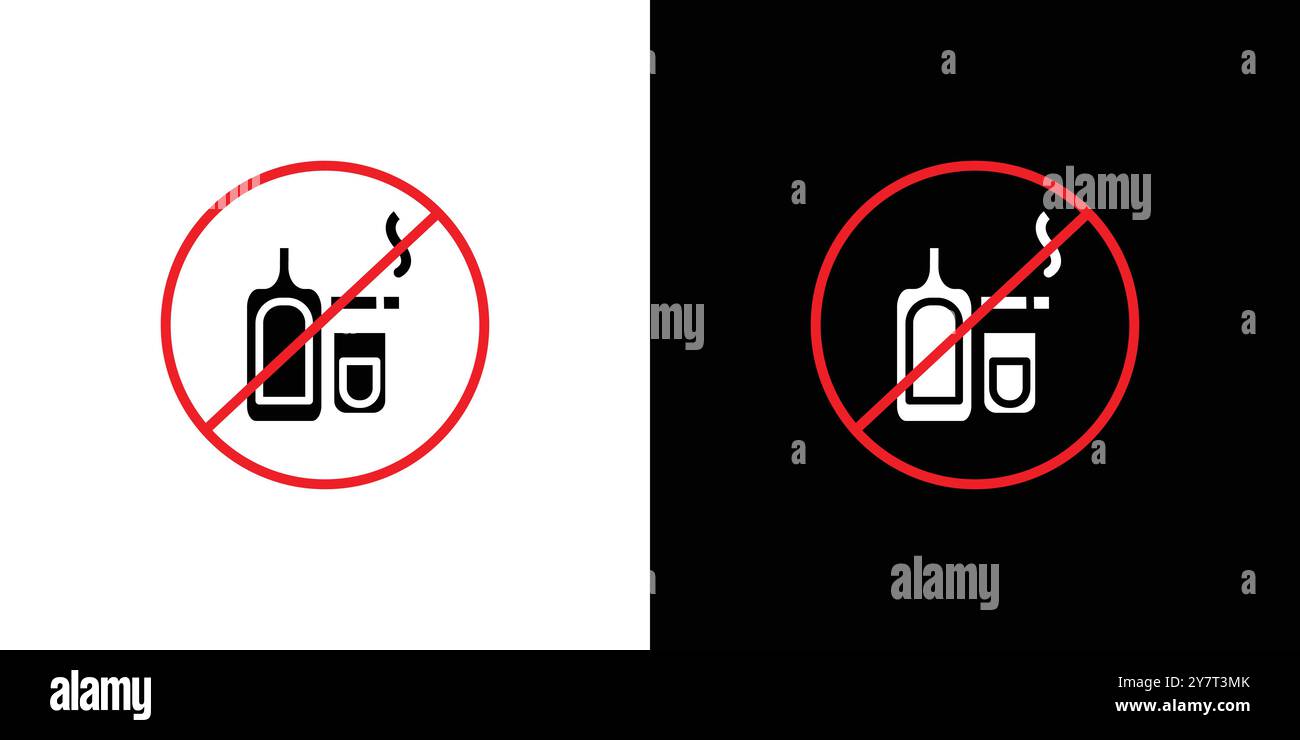 Bad habits vector vectors Stock Vector Images - Alamy