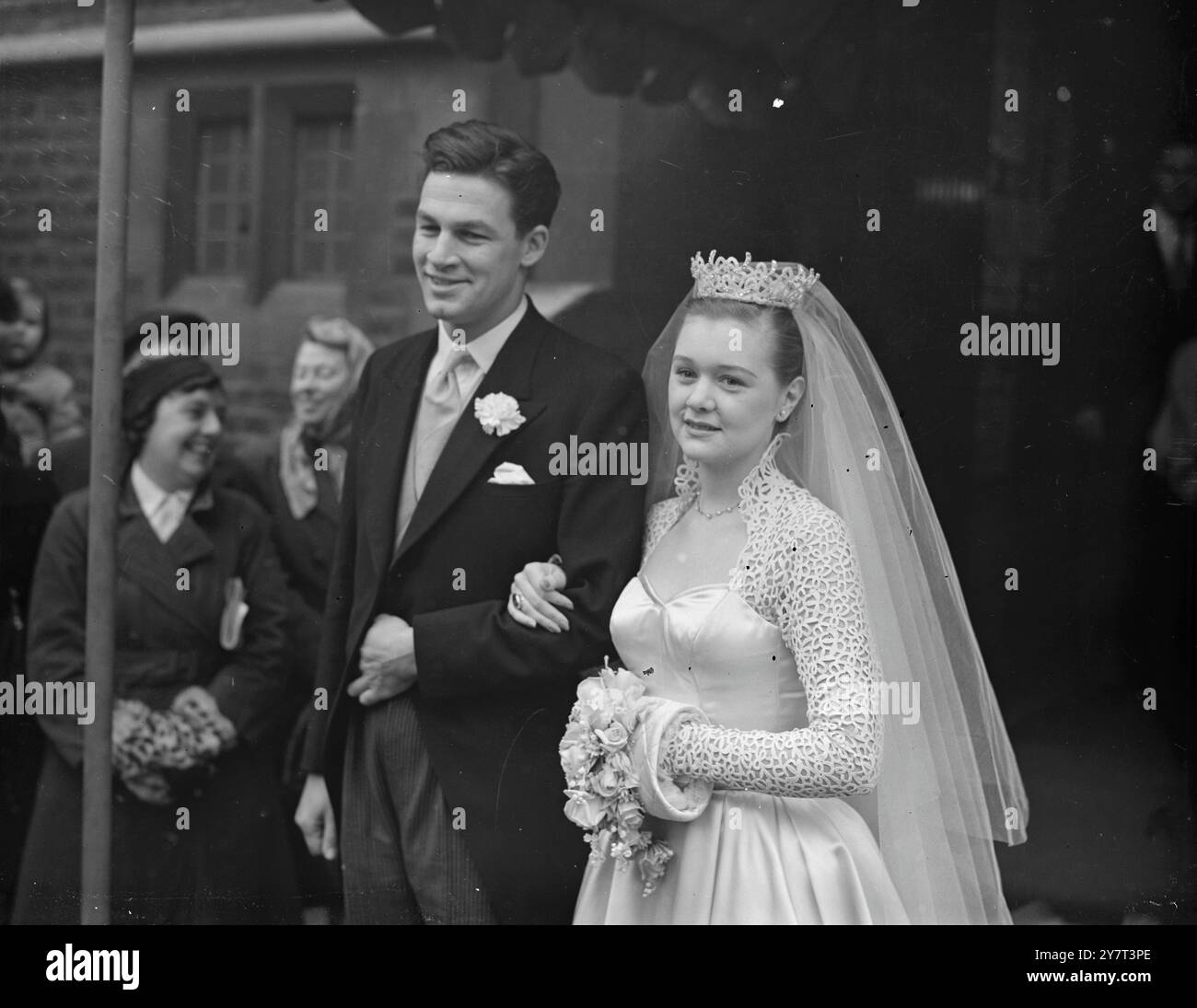 REGAL BRIDE Binnie Hale's actress daughter, Patricia Raine, 22, was ...