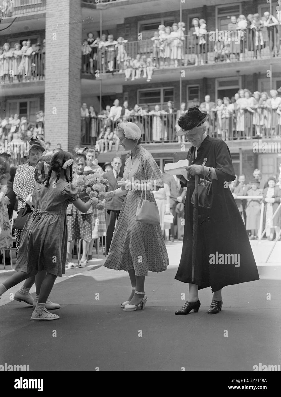 PRINCESS MARGARETT OPENS NEW FLATS IN ISLINGTON PRINCESS MARGARET today ...