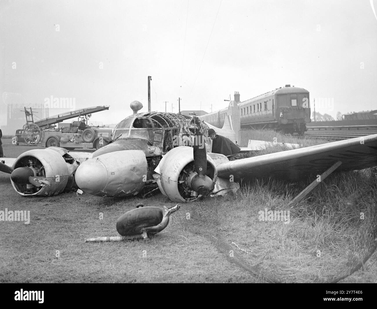 Railway breakdown train crane hi-res stock photography and images - Alamy