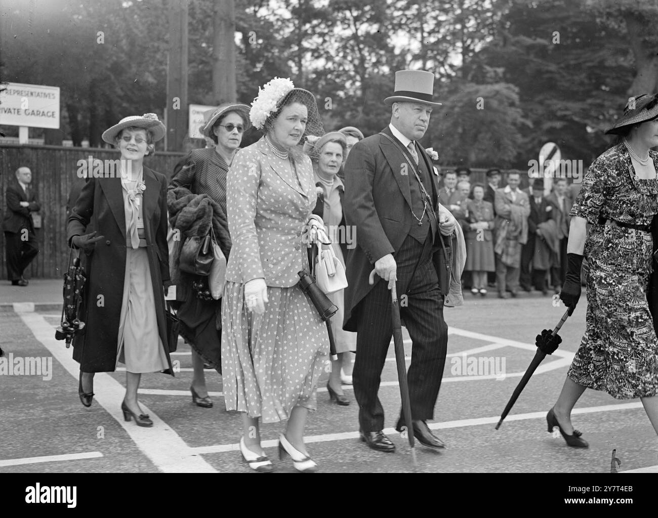 LORD AND LADY ROSEBERY AT ASCOT Well-known figure of the turf , Lord ...