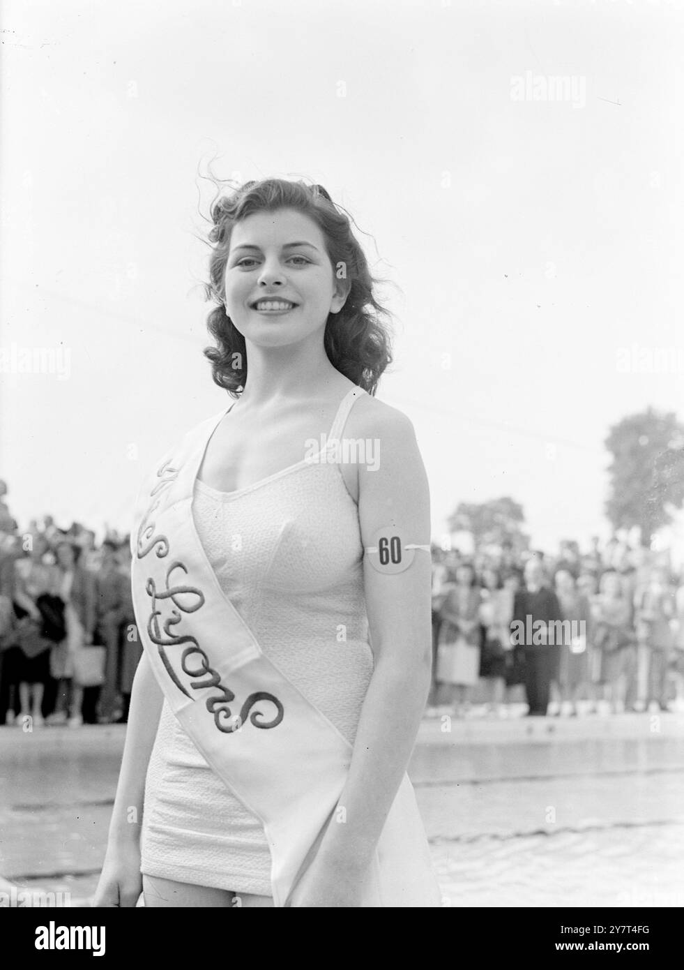 Miss Lyons winner . 11 June 1949 Stock Photo - Alamy