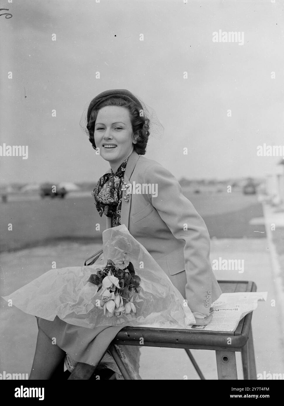 TO STAR IN BRITISH FILM Flying from Paris to make her first British ...